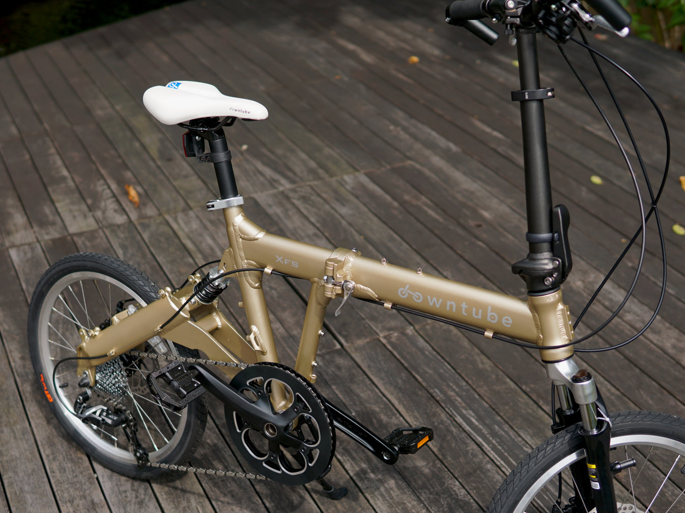 Downtube XFS bikes - Full suspension, lightweight folding bicycles ...